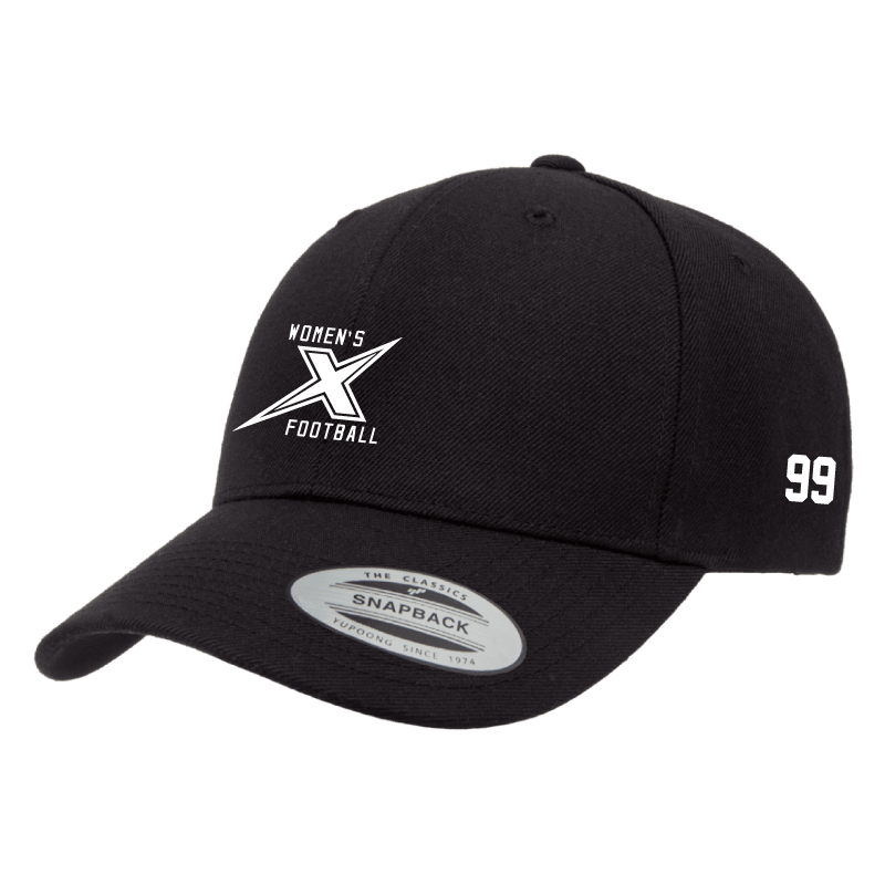 Curved Peak Snapback Cap | Kent Exiles AFC | Custom Embroidered - Togs ...